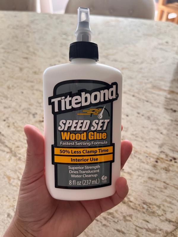 Titebond Speed Set Wood Glue Wood Adhesive (Actual Net Contents: 128-fl ...