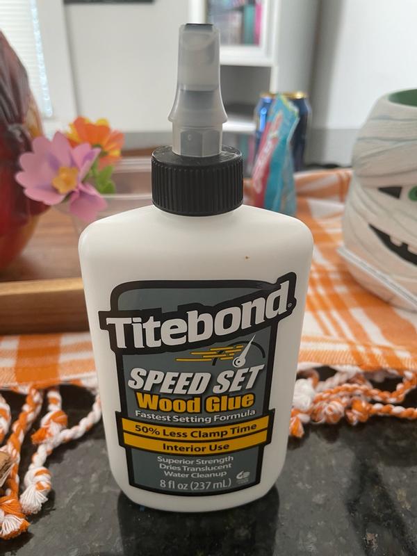 Titebond Speed Set Wood Glue Wood Adhesive (Actual Net Contents: 128-fl ...