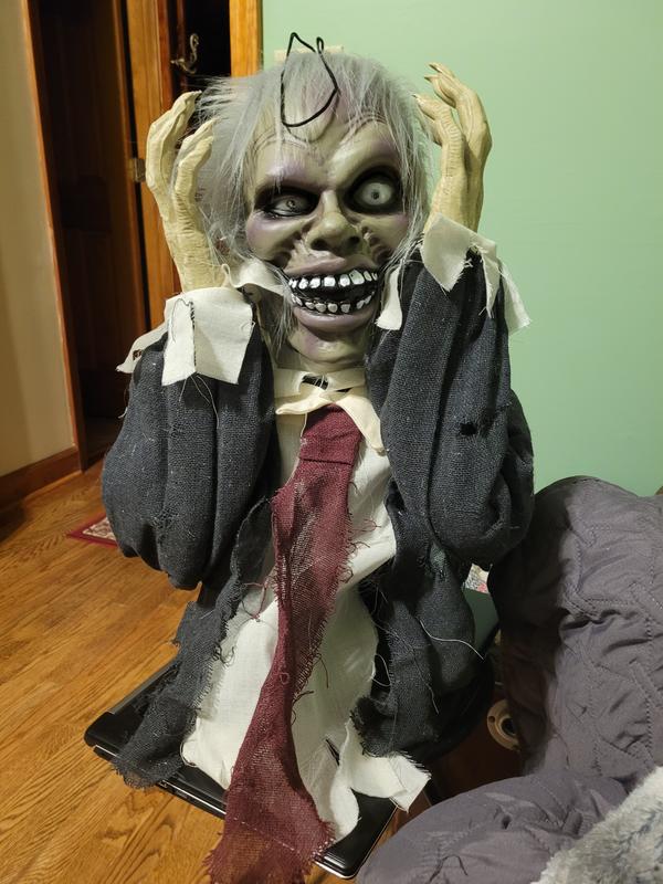 Shop Haunted Hill Farm Halloween Zombie Animatronic Decorations at ...