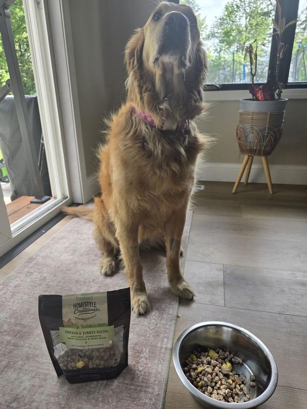Freshpet Homestyle Creations Adult Beef, Chicken and Turkey Recipe with ...