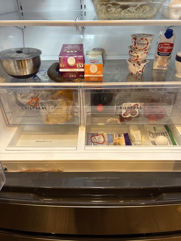 Frigidaire Standard-Depth 26.3-cu ft 4 -Door 36-in Wide French Door ...