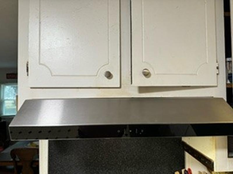 Frigidaire 36-in Convertible 330-CFM Stainless Steel Under Cabinet ...