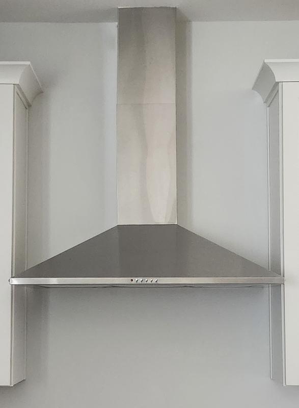Frigidaire 30-in Convertible 400-CFM Stainless Steel Wall-Mounted Range ...