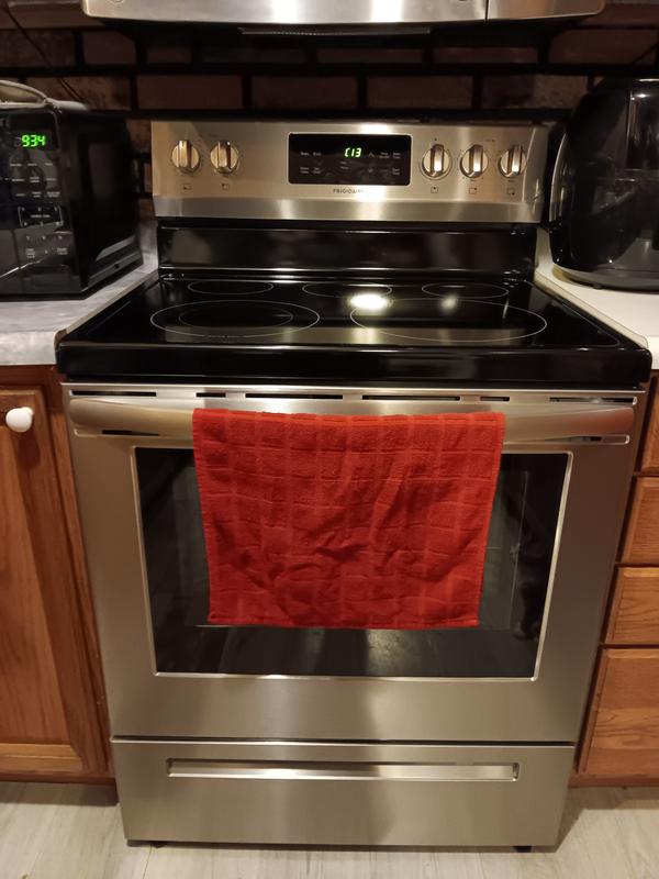 Frigidaire 30-in Glass Top 5 Elements 5.4-cu ft Steam Cleaning ...