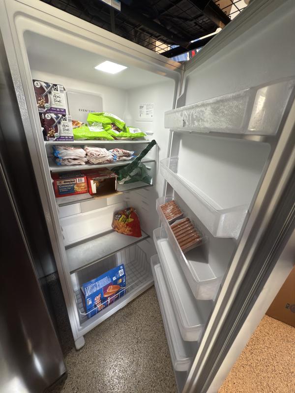 Frigidaire 20-cu ft Garage Ready Frost-free Upright Freezer (Carbon ...