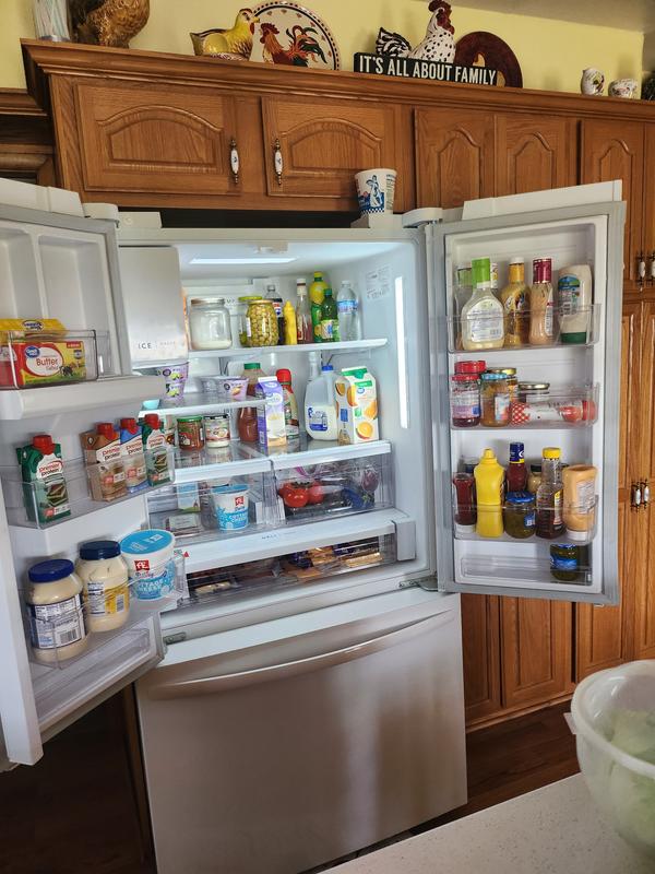 Frigidaire Standard-Depth 27.8-cu ft 3 -Door 36-in Wide with Ice Maker ...