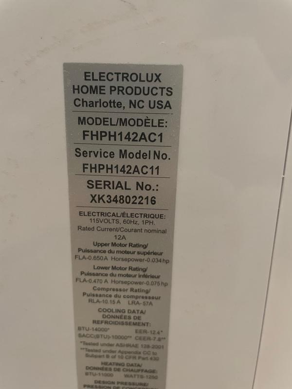 Frigidaire 10000-BTU DOE (115-Volt) White Vented Portable Air ...
