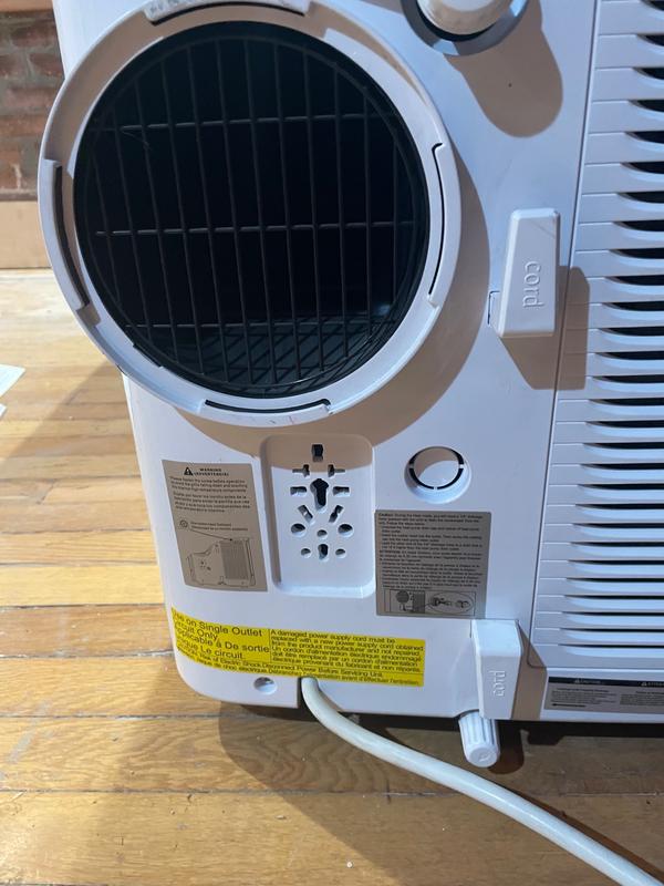 Frigidaire 10000-BTU DOE (115-Volt) White Vented Portable Air ...