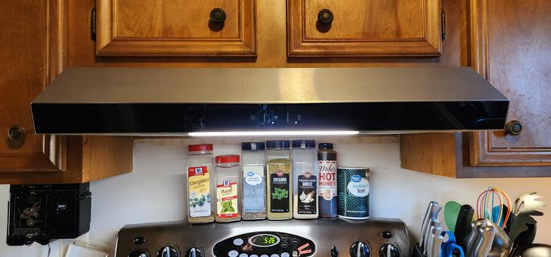 Frigidaire 30-in Convertible 330-CFM Stainless Steel Under Cabinet ...