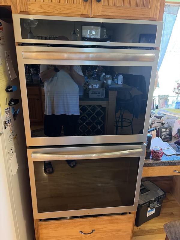 Frigidaire Gallery Stone-Baked Pizza 30 inch Double Electric Wall Oven ...
