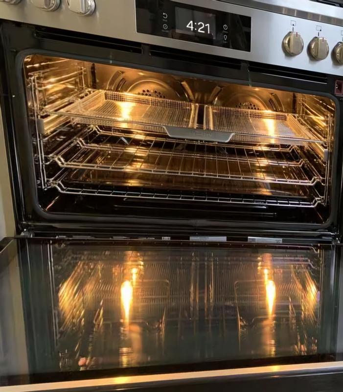 Frigidaire Gallery 36-in Standard 6 Burners Self & Steam Cleaning Air ...