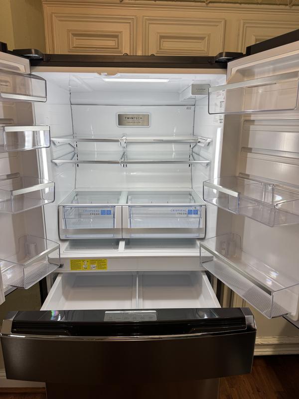 Frigidaire Gallery 27.2-cu ft 4-Door French Door Refrigerator with Ice ...
