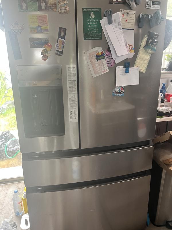 Frigidaire Standard-Depth 26.3-cu ft 4 -Door 36-in Wide French Door ...