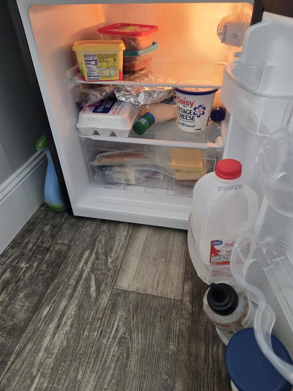 Frigidaire 3.1-cu ft Mini Fridge with Freezer (Silver Mist) ENERGY STAR ...