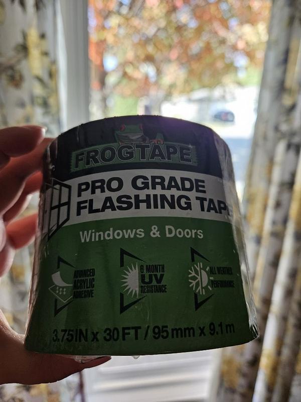FrogTape Pro Grade Flashing Tape for Windows and Doors 6-in x 75-ft ...
