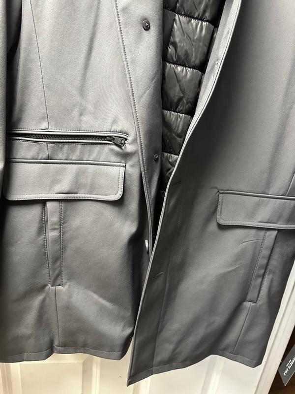 Kenneth Cole Men's Soft-Shell Stand-Collar Rain Jacket - Macy's