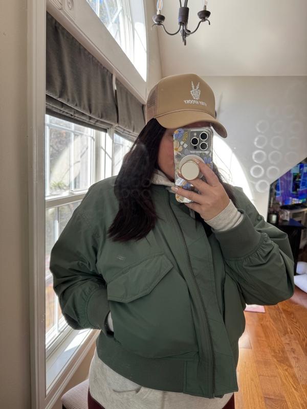 Levi's® Women's Lightweight Techy Bomber Jacket - Macy's