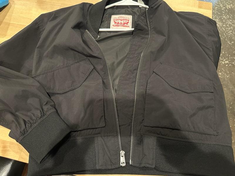 Levi's® Women's Lightweight Techy Bomber Jacket - Macy's