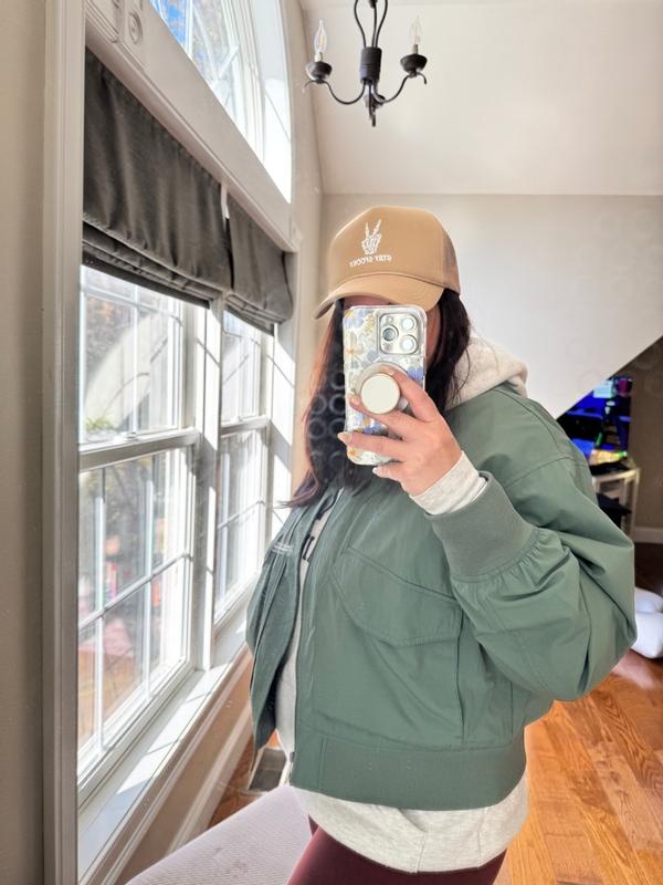 Levi's® Women's Lightweight Techy Bomber Jacket - Macy's