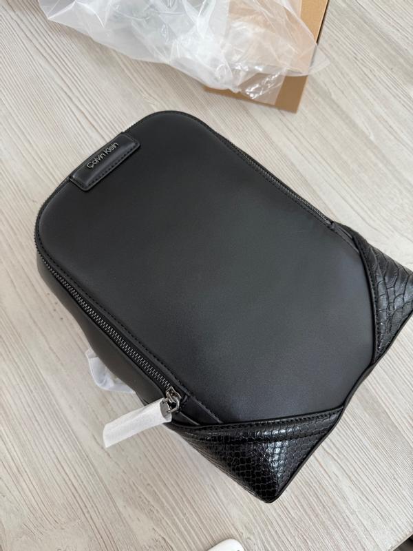 Calvin Klein Iver Mixed Material Zip-Around Backpack - Macy's