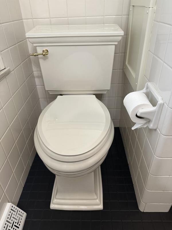 KOHLER Memoirs Stately Continuousclean St Two-Piece Elongated Toilet ...