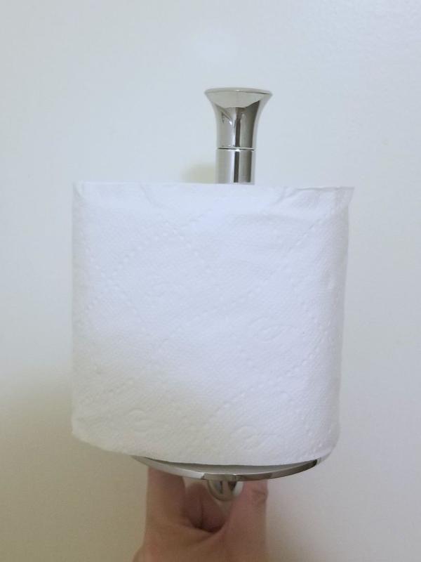 KOHLER Occasion Vibrant Brushed Nickel Recessed Pivot Toilet Paper ...