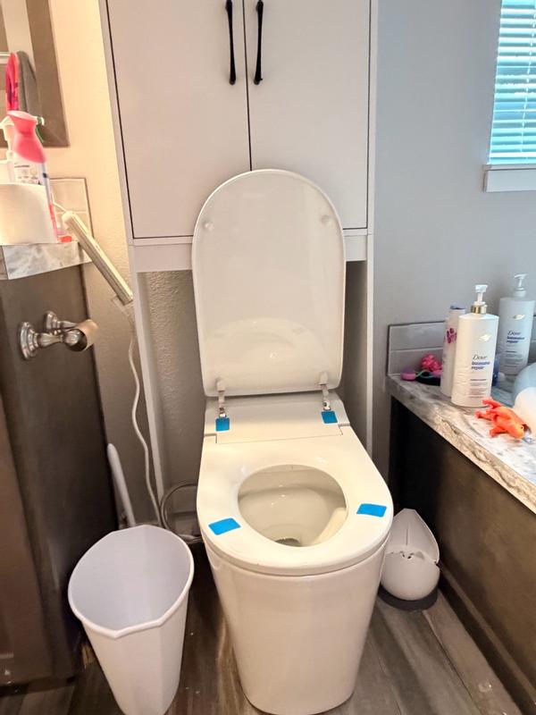 KOHLER Leap Dune Elongated Chair height 12-in Rough-In WaterSense 1.0 ...