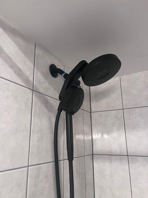 KOHLER Premise Rite-Temp Matte Black 1-handle Single Function Round Bathtub and Shower Faucet ...