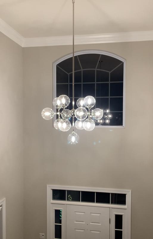 KOHLER Bellera 13-Light Brushed Transitional Chandelier 31767-CH13-2GL ...