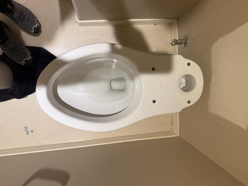 KOHLER Battan The Complete Solution White Elongated Chair Height Soft ...