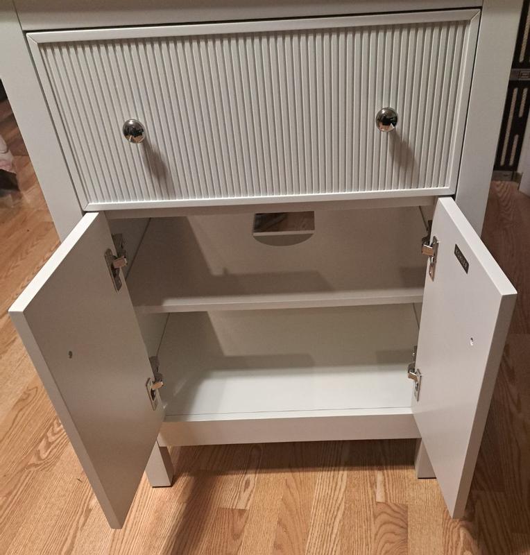 KOHLER Malin by Studio McGee 48-in White Oak Undermount Single Sink ...