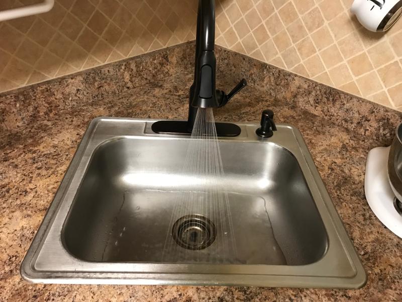 KOHLER Brynn Vibrant Stainless Single Handle Deck-mount Pull-down ...