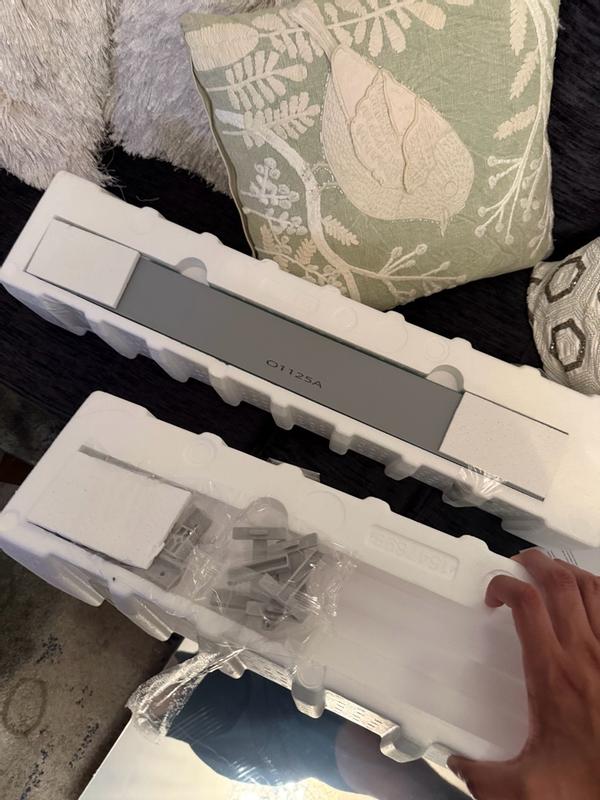 KOHLER Embark 30-in x 26-in Surface/Recessed Mount Anodized Aluminum ...