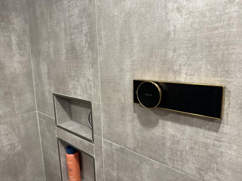 KOHLER Anthem Vibrant Polished Nickel 1.38-in Smart Bathtub/Shower ...