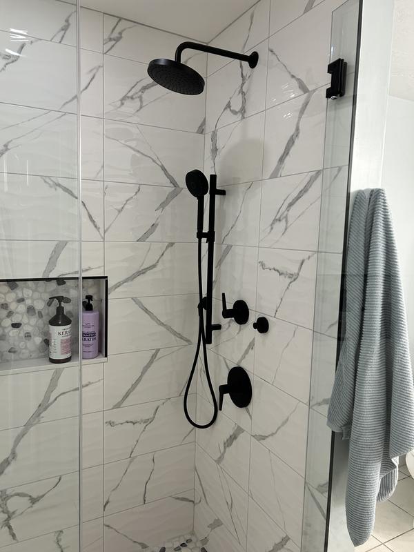 KOHLER Awaken 2.5 GPM 2-Handle Shower Trim Kit in Vibrant Brushed ...