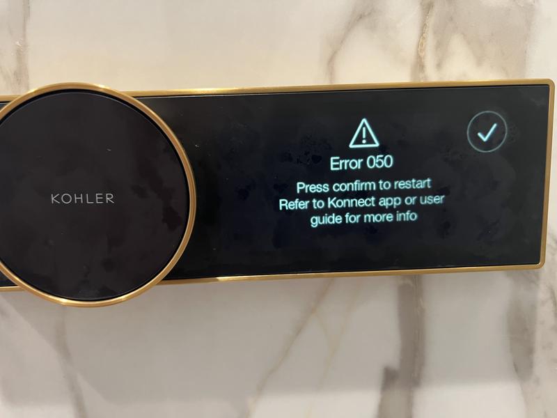 KOHLER Anthem Vibrant Brushed Nickel 1.38-in Smart Bathtub/Shower ...