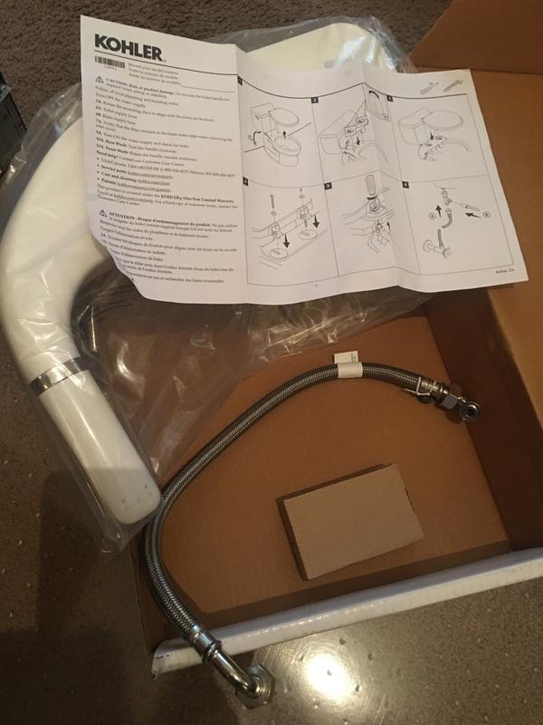 KOHLER Purewash M100 Toilet Seat Attachment For Bidet Functionality in ...