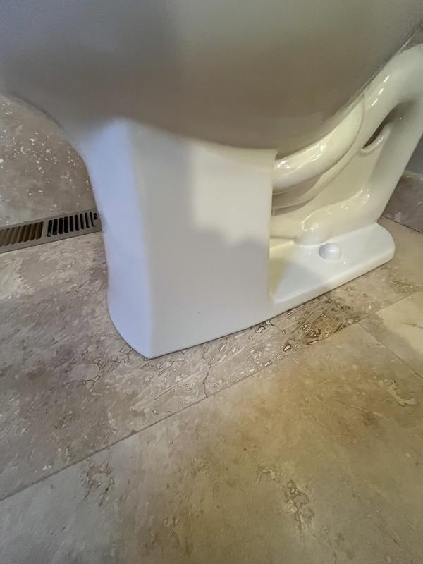 KOHLER Kelston White Elongated Standard height 12-in Rough-In ...