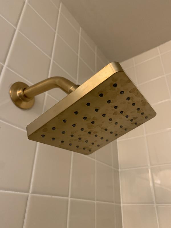 KOHLER Parallel 1 -Spray Vibrant Brushed Bronze 5-in Round High ...