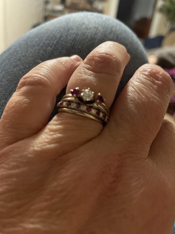 Neil Lane Ruby Anniversary Band 1/5 ct tw Diamonds 14K Gold | Kay