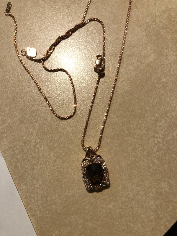 Adjustable Chain Necklace Solid 14K Rose Gold 20" | Kay