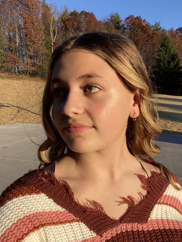 Hoop Earrings 14K Yellow Gold 15mm | Kay