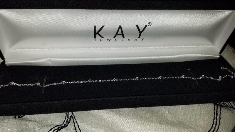 Infinity Love Bracelet Sterling Silver 7" | Kay