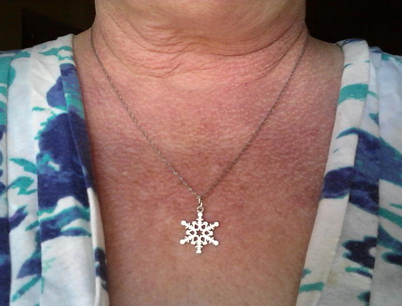 Snowflake Charm Sterling Silver | Kay
