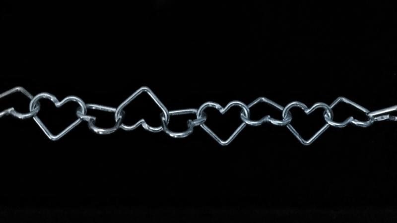 Heart Link Bracelet Sterling Silver 8" | Kay