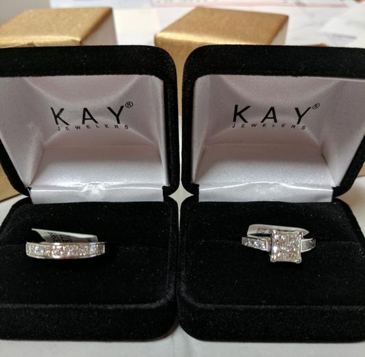 Previously Owned Ring 1-5/8 ct tw Diamonds 14K White Gold | Kay
