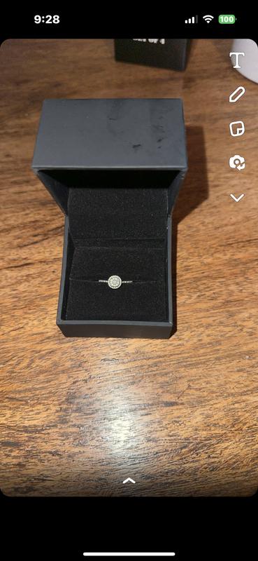 Multi-Diamond Promise Ring 1/5 ct tw Sterling Silver | Kay