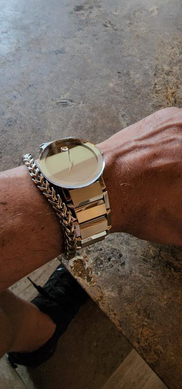 Previously Owned Movado Sapphire Men's Watch 0607178 | Kay