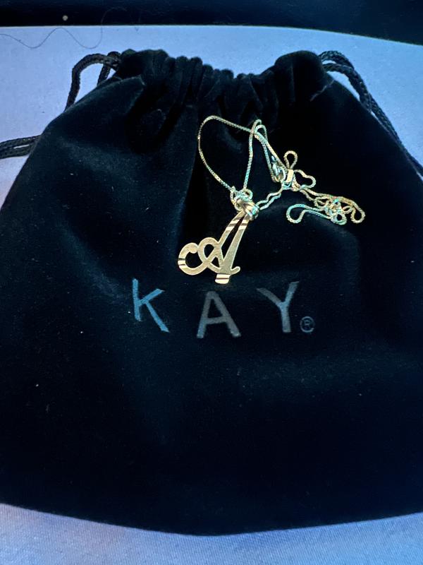 Box Chain Necklace Solid 14K Yellow Gold 16" | Kay