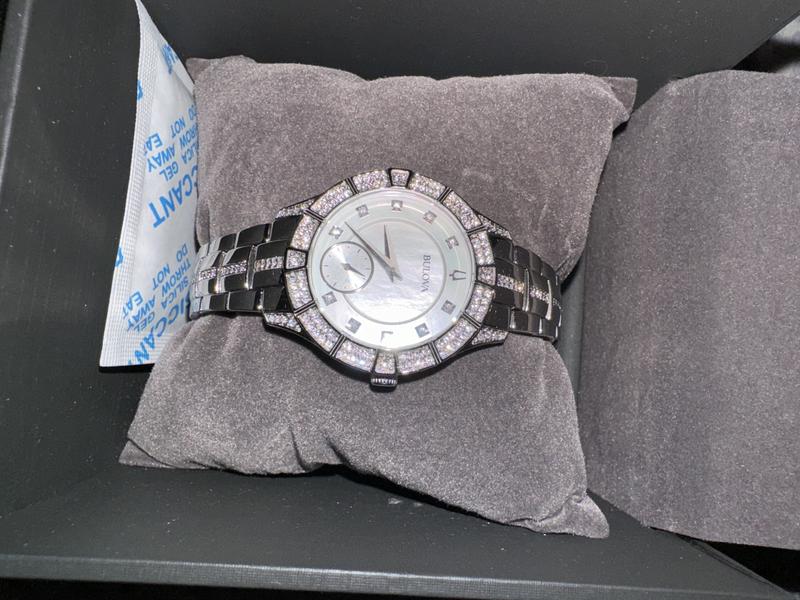 Bulova Phantom Mother-of-Pearl/Crystal Women's Watch 96L291 | Kay